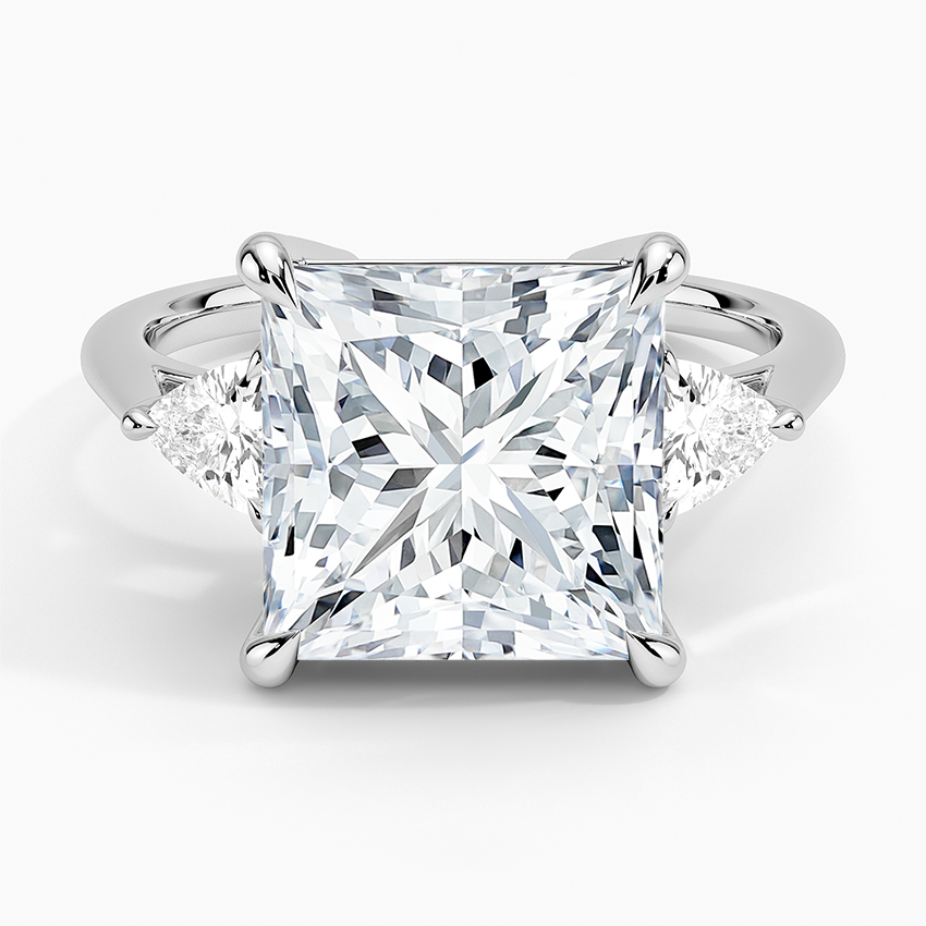 Shazia 5.12ct Moissanite Ring | Al Sahra – GRA Certified